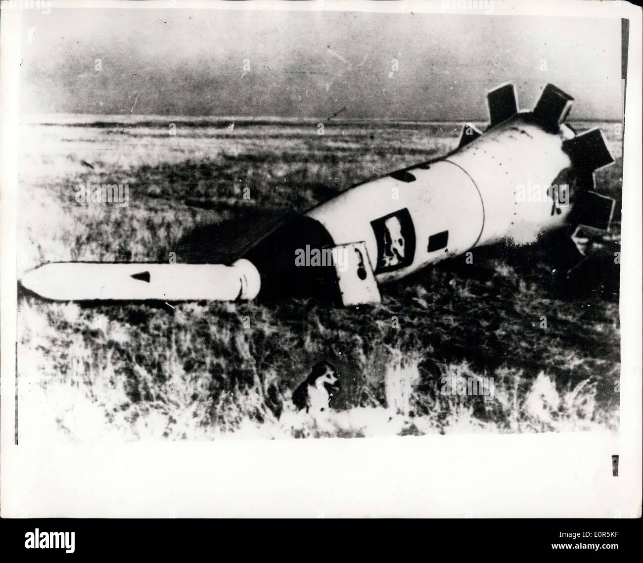 Mar. 31, 1958 - First Picture of the Soviet Rocket - Launched in May ...