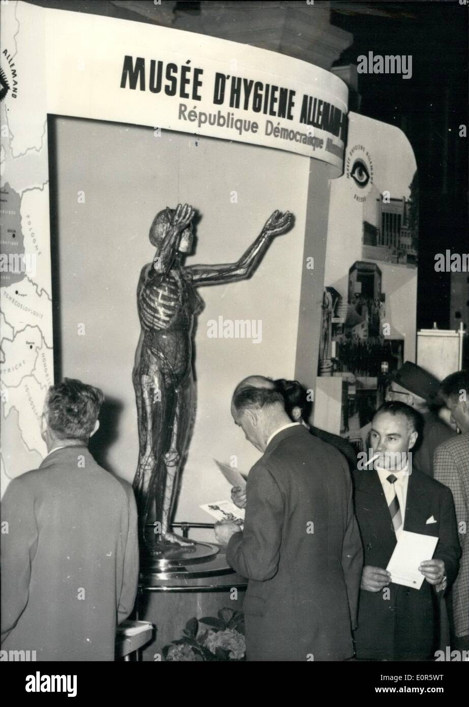 Apr. 04, 1958 - Dresden Glass Woman Featured In Paris Show: The famous ...