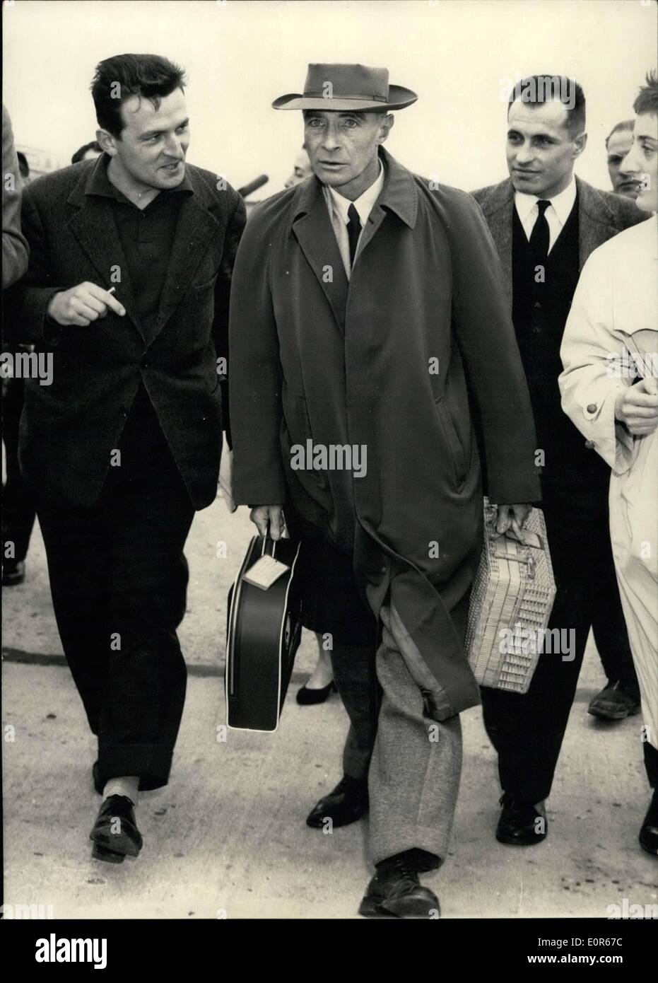 Apr. 04, 1958 - Dr. Oppenheimer father of the first Atomic Bomb to ...