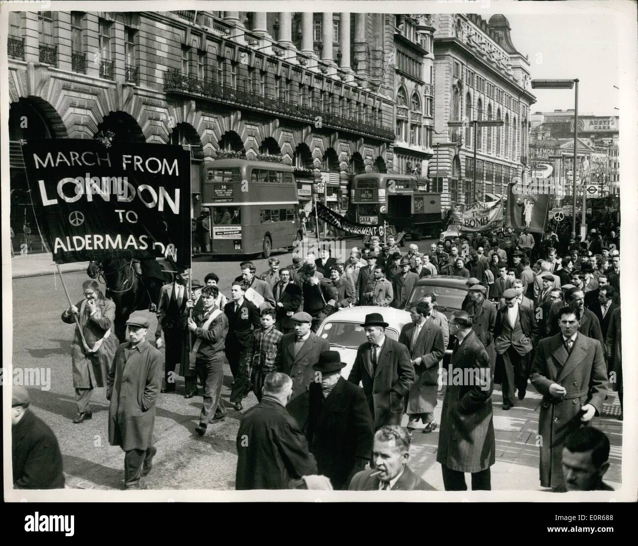 Easter 1958 march hi-res stock photography and images - Alamy