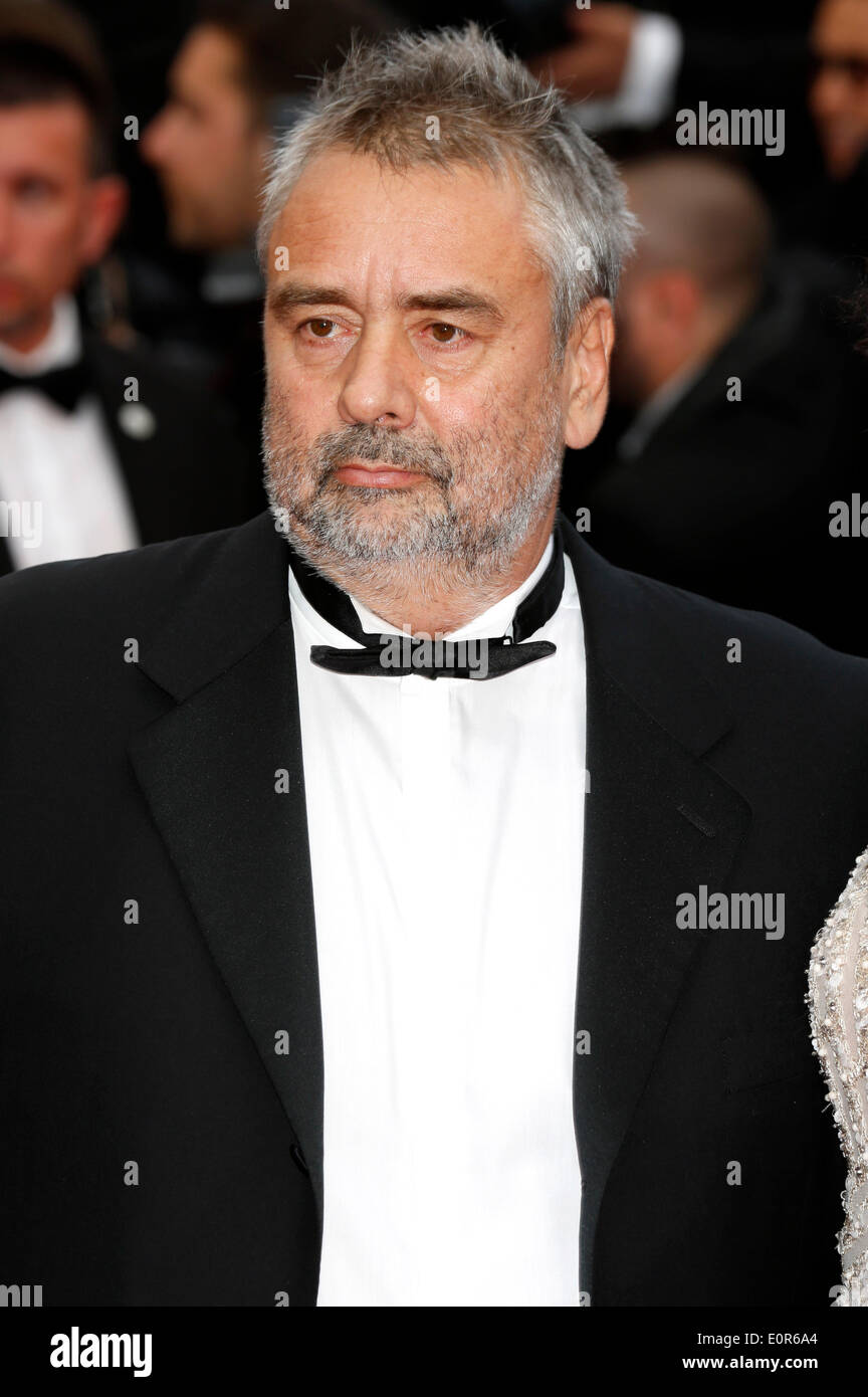 Luc Besson attending the 'Saint Laurent' premiere at the 67th Cannes ...