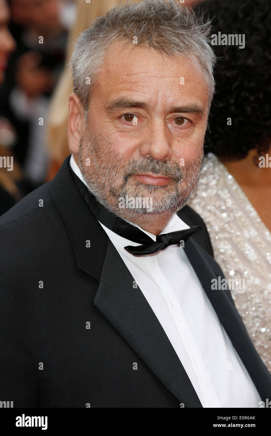 Luc Besson attending the 'Saint Laurent' premiere at the 67th Cannes ...
