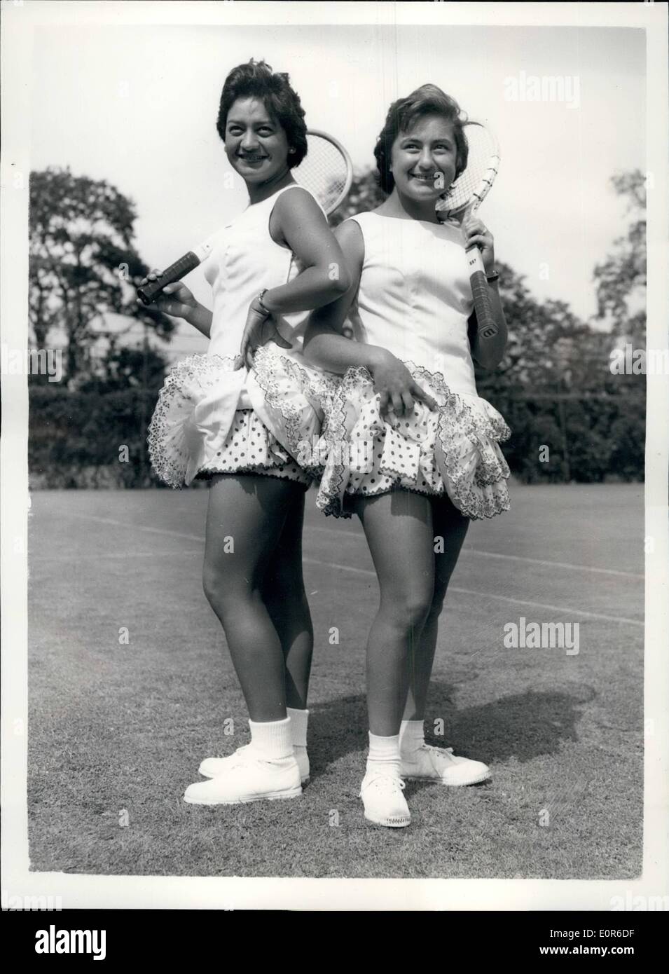 Jun. 06, 1958 - Pre Wimbledon Party at Hullingham Keystone Photo Shows ...