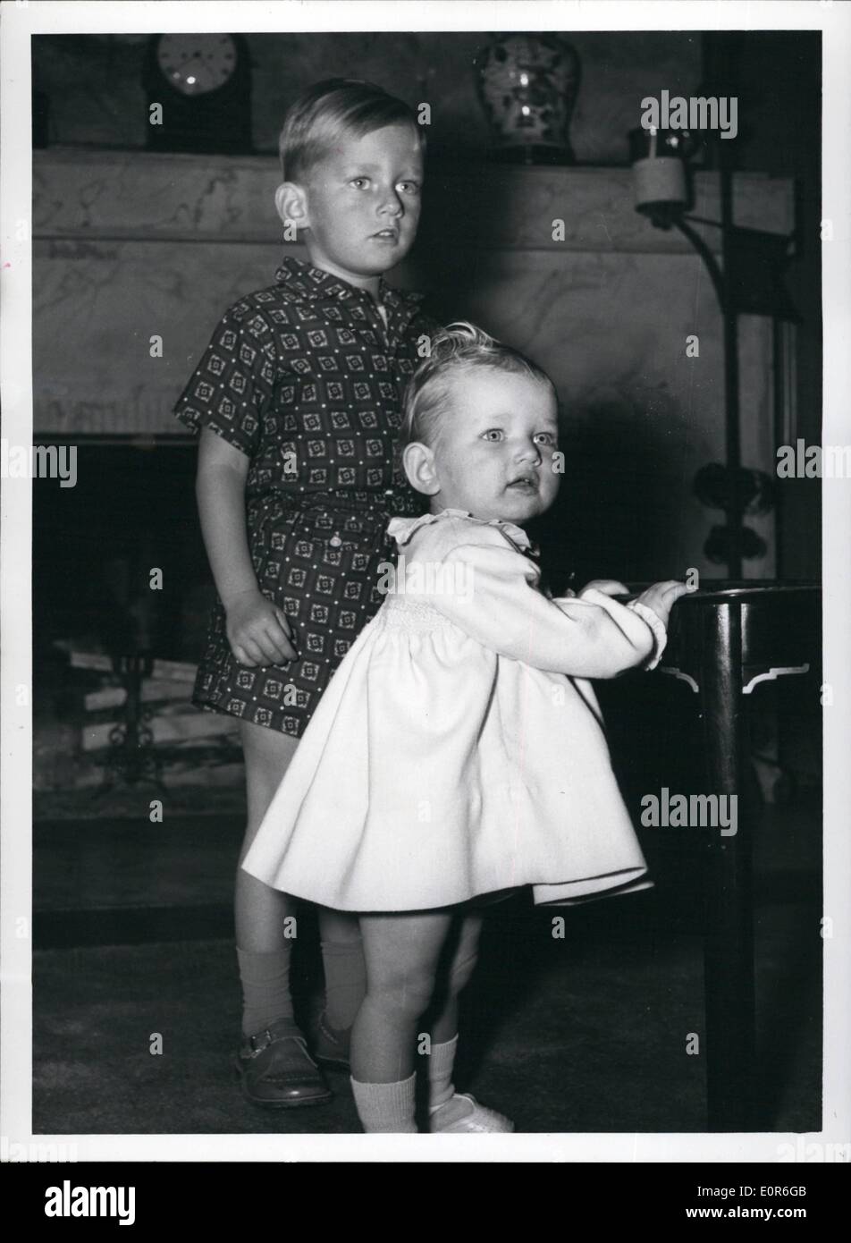 Erling lorentzen with children ingeborg princess ragnhild mrs lorentzen ...