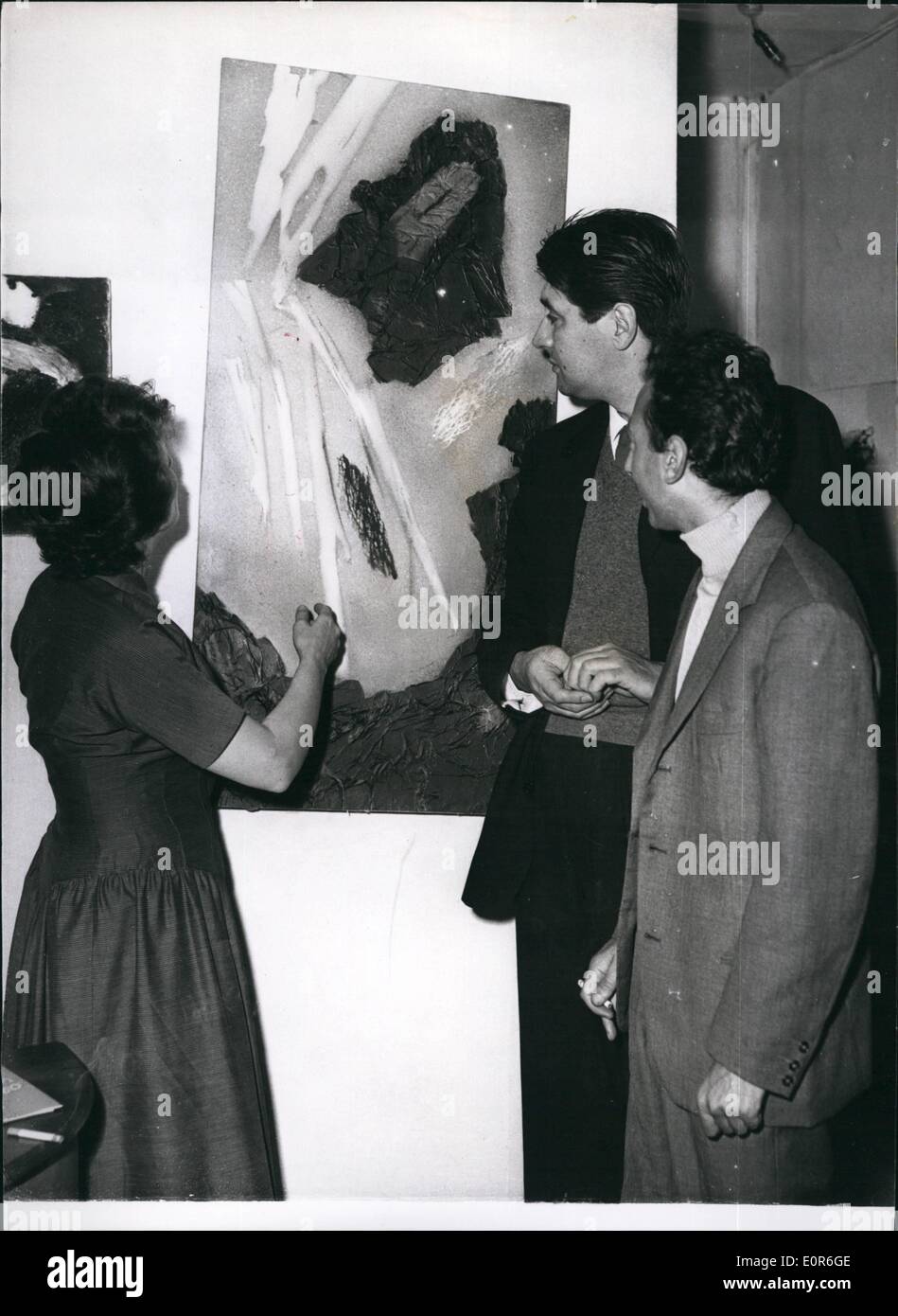 Jun. 06, 1958 - Exhibition In London By Painters From Rome: Princess ...