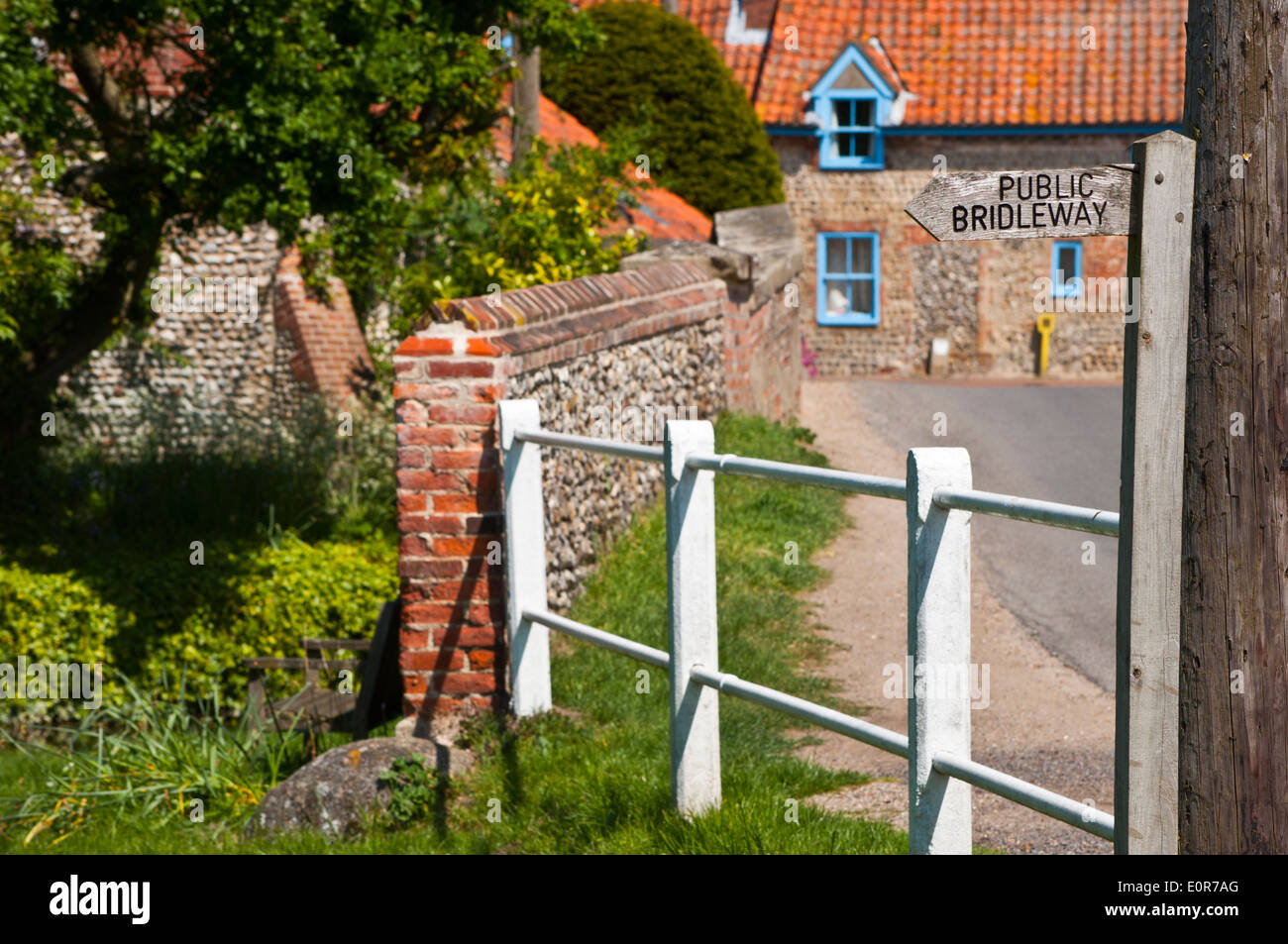 Stiffkey village sign hi-res stock photography and images - Alamy