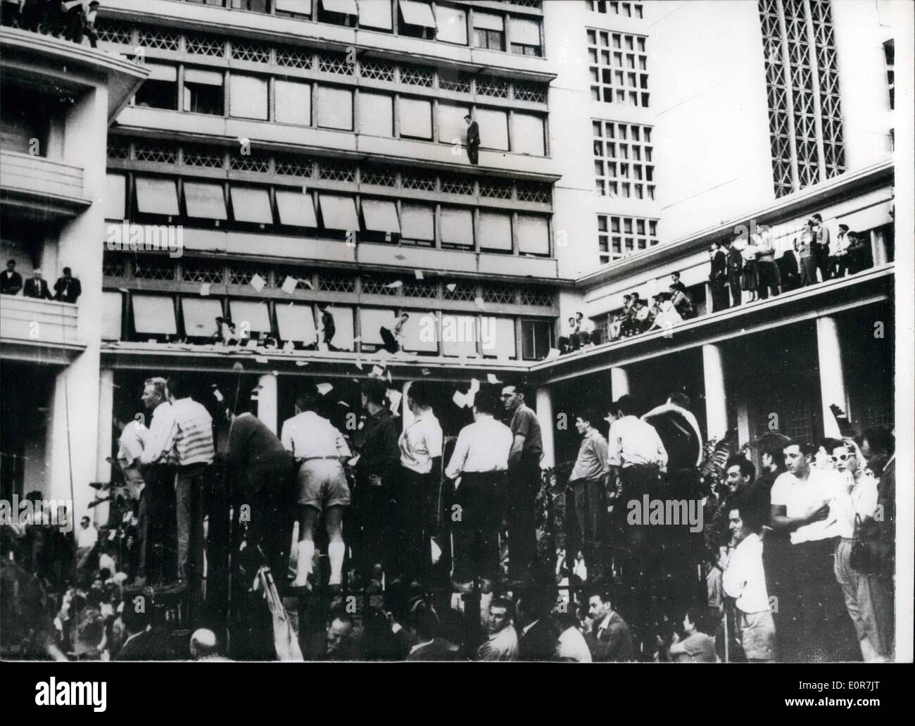 May 05, 1958 - French Algeria Crisis. Declaration of Commitee of Public ...