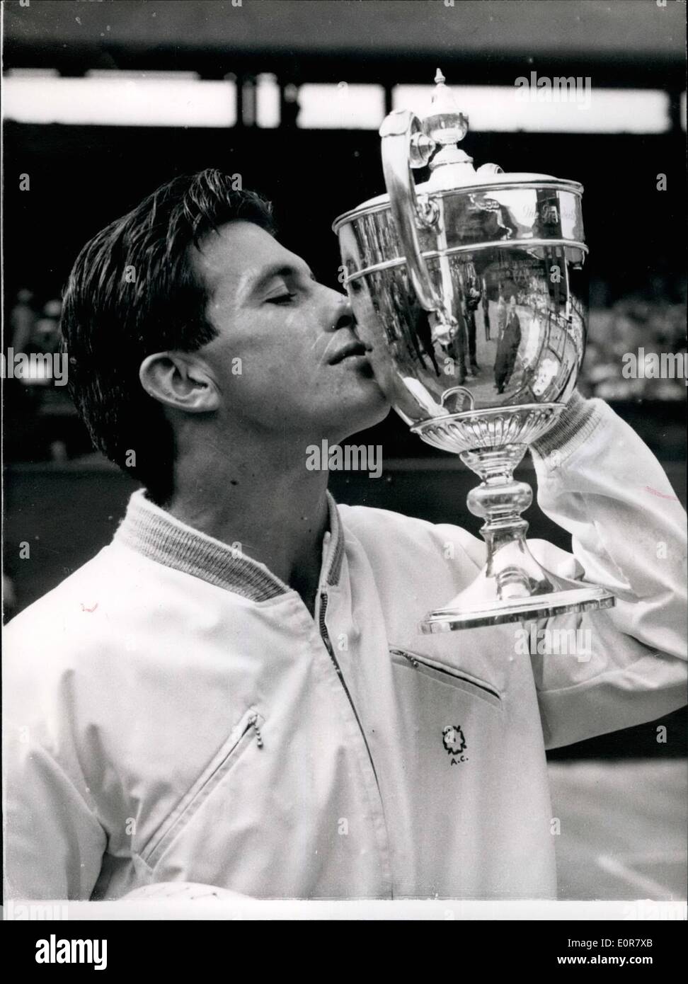 Jul. 07, 1958 - Ashely Cooper Wins Men's Singles Title At Wimbledon ...