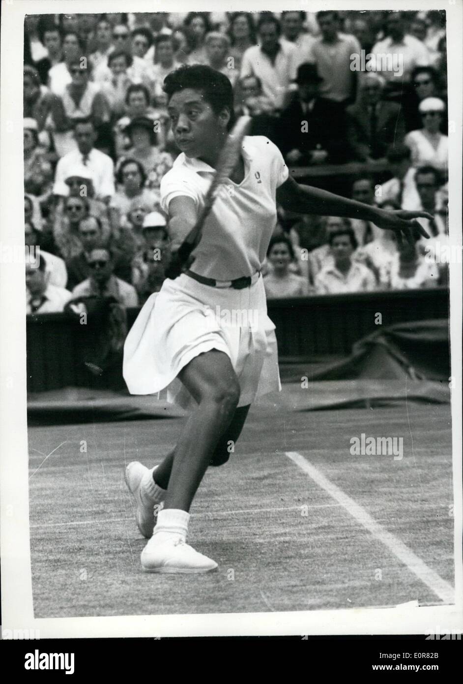 1958 wimbledon championships hi-res stock photography and images - Alamy