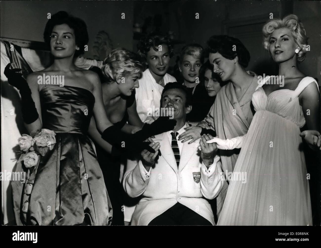 Aug. 08, 1958 - Pierre Dudan has nice ''Surroundings''; Pierre Dudan ...