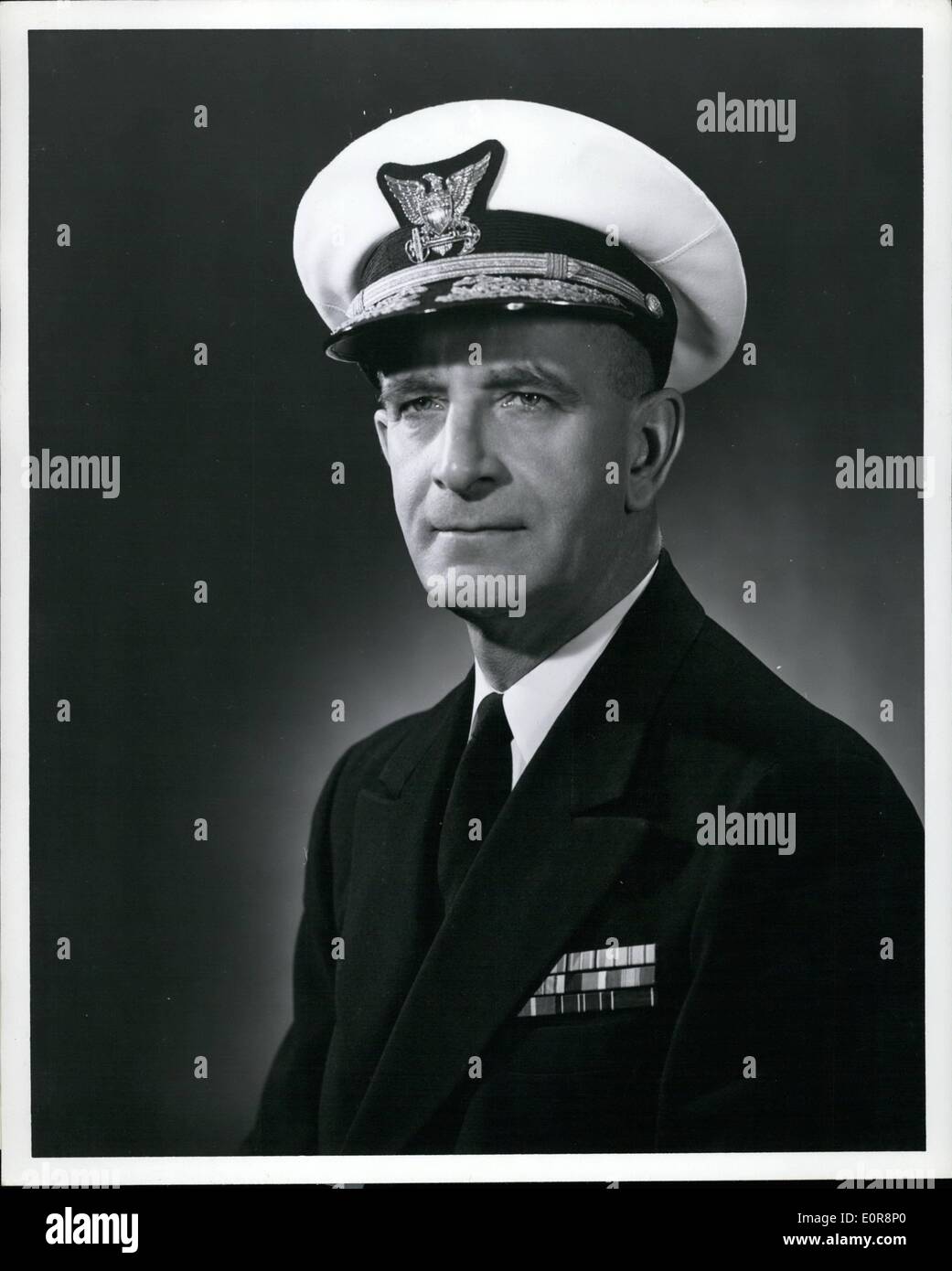 Aug. 08, 1958 - Radm E. H. Thiele, USCG New Coast Guard Engineeer in ...