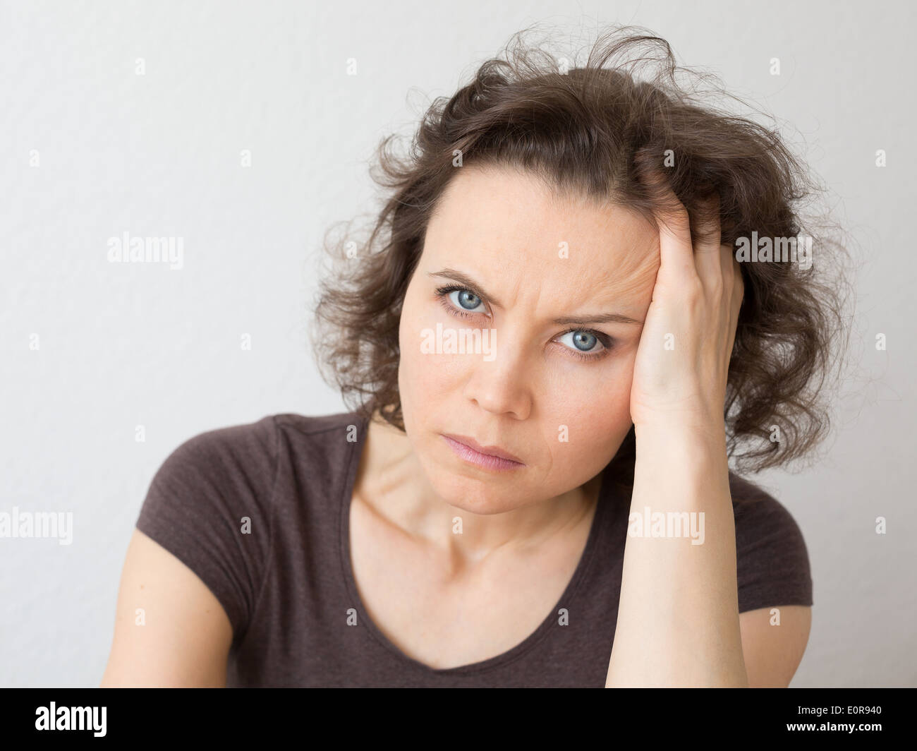 Thinking headache hi-res stock photography and images - Alamy