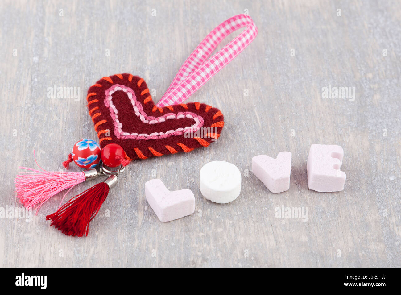 Candy letters hi-res stock photography and images - Alamy