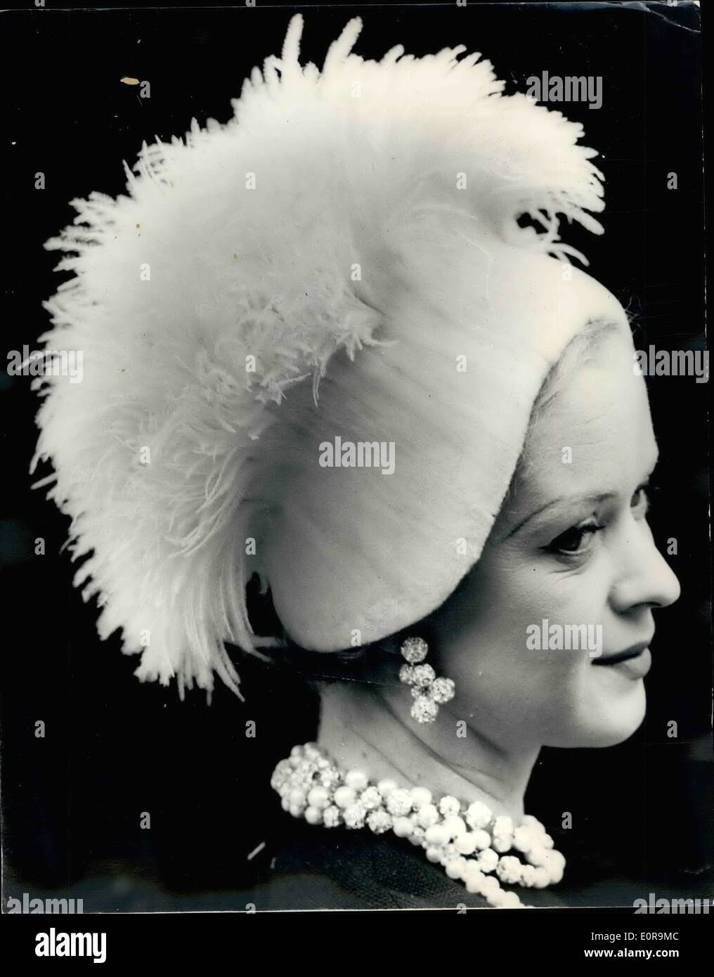 Sep. 09, 1958 - Hats for the Autumn - on show in London: Photo shows ...