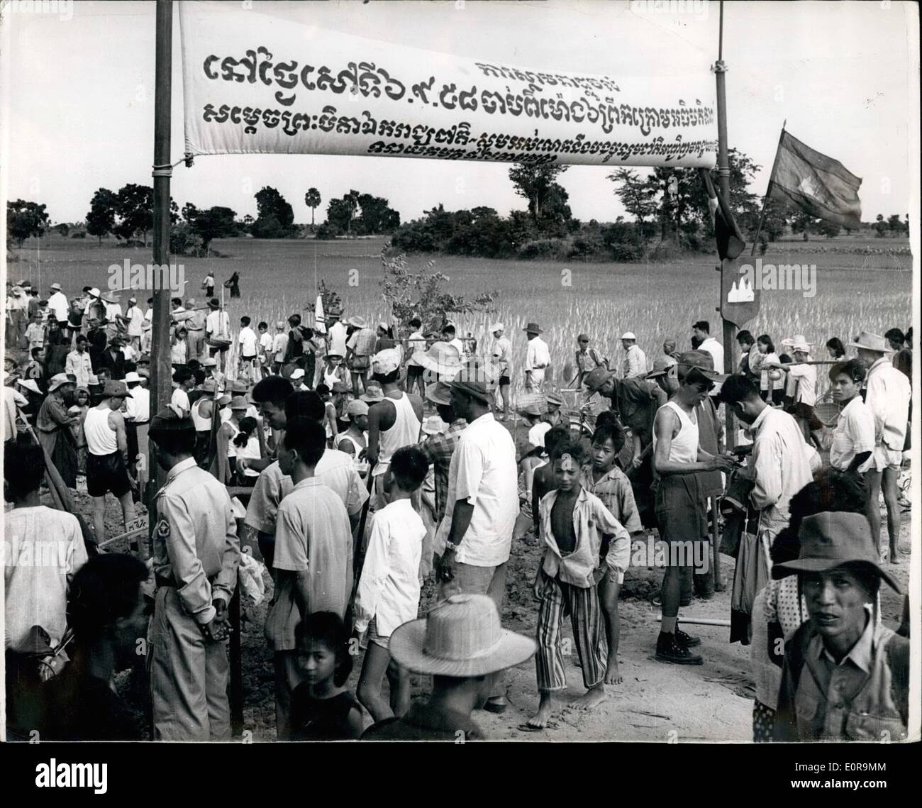 Sep. 09, 1958 - Prince Norodom Sihanouk Inaugurates His ''Working ...