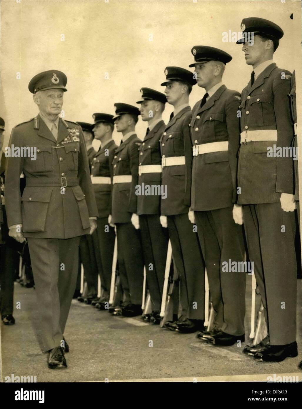 Sep. 09, 1958 - Field Marshal Lord Montgomery flies back to London ...