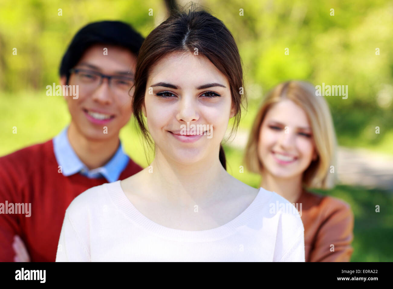 Young teen students in hi-res stock photography and images - Alamy