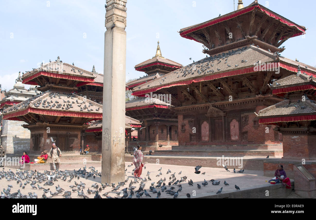 Kathmandu’s Durbar Square Stock Photo - Alamy