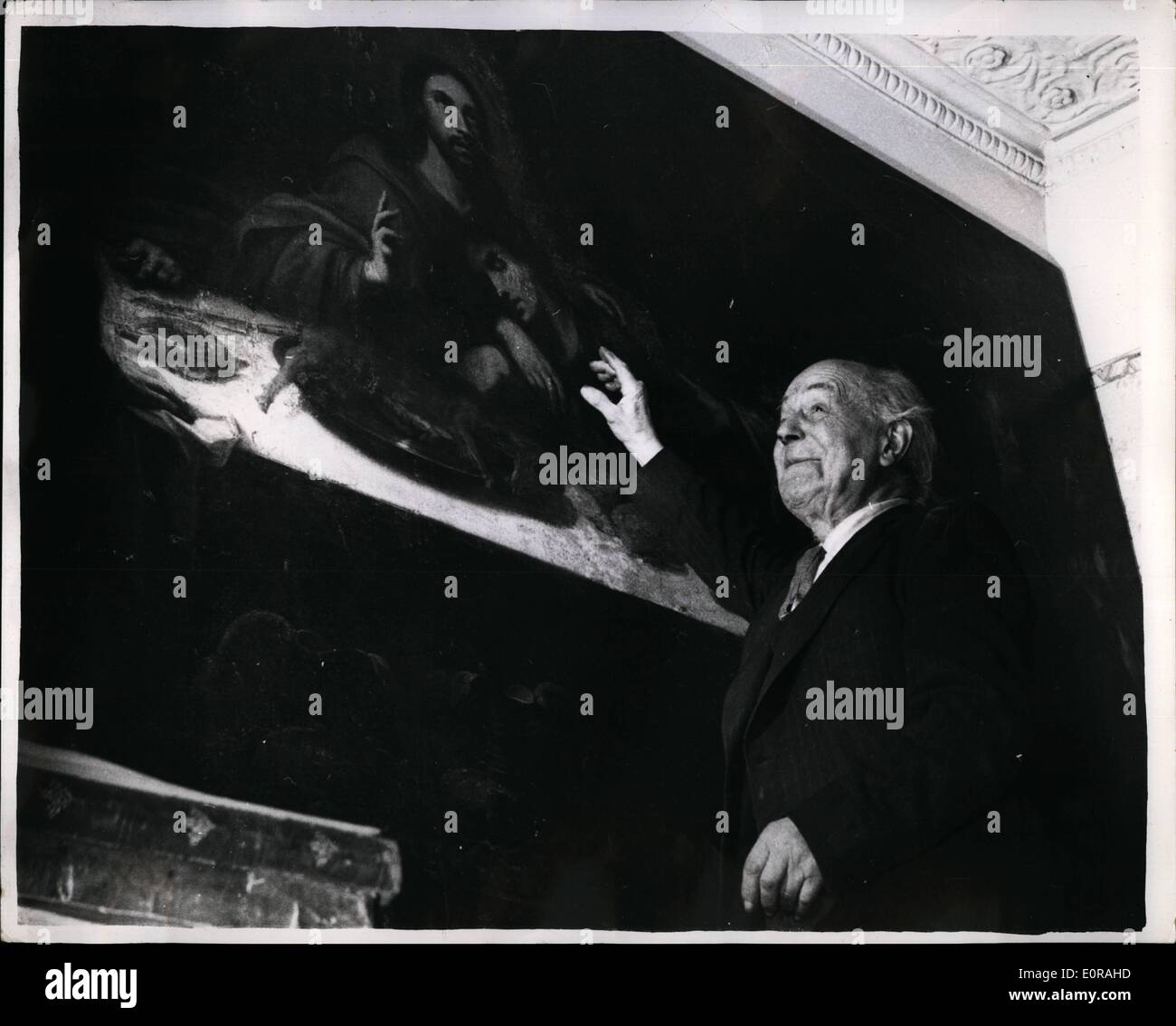 Nov. 11, 1958 - Mr. De Piro Thinks He Has A Masterpiece. Bought Raphael ...