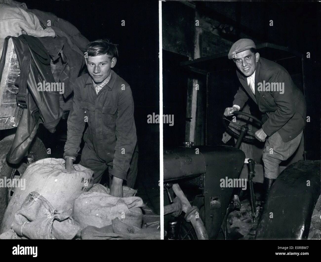 Dec. 12, 1958 - With the tractor to the West : For the first time for ...