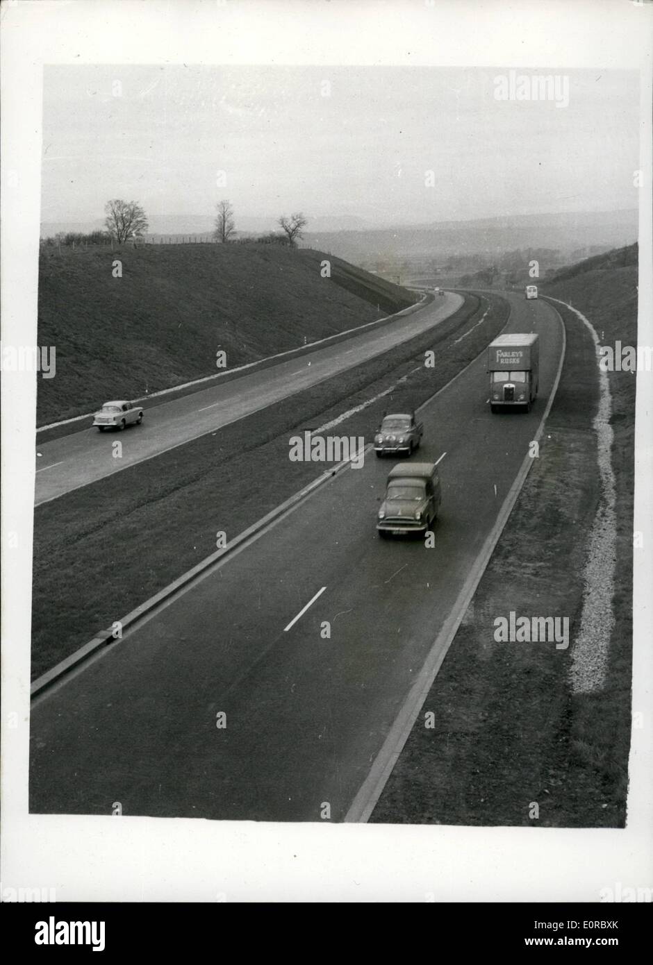 Dec. 12, 1958 - The Prime Minister Opens Britain's New Motorway: Mr ...