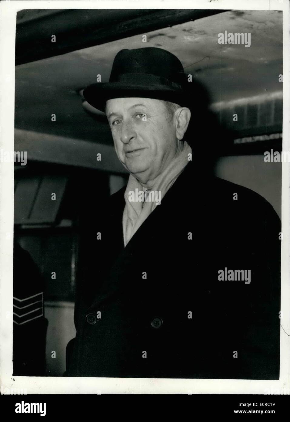 Dec. 12, 1958 - World Bank president leaves for Cairo. Mr. Eugene Black ...