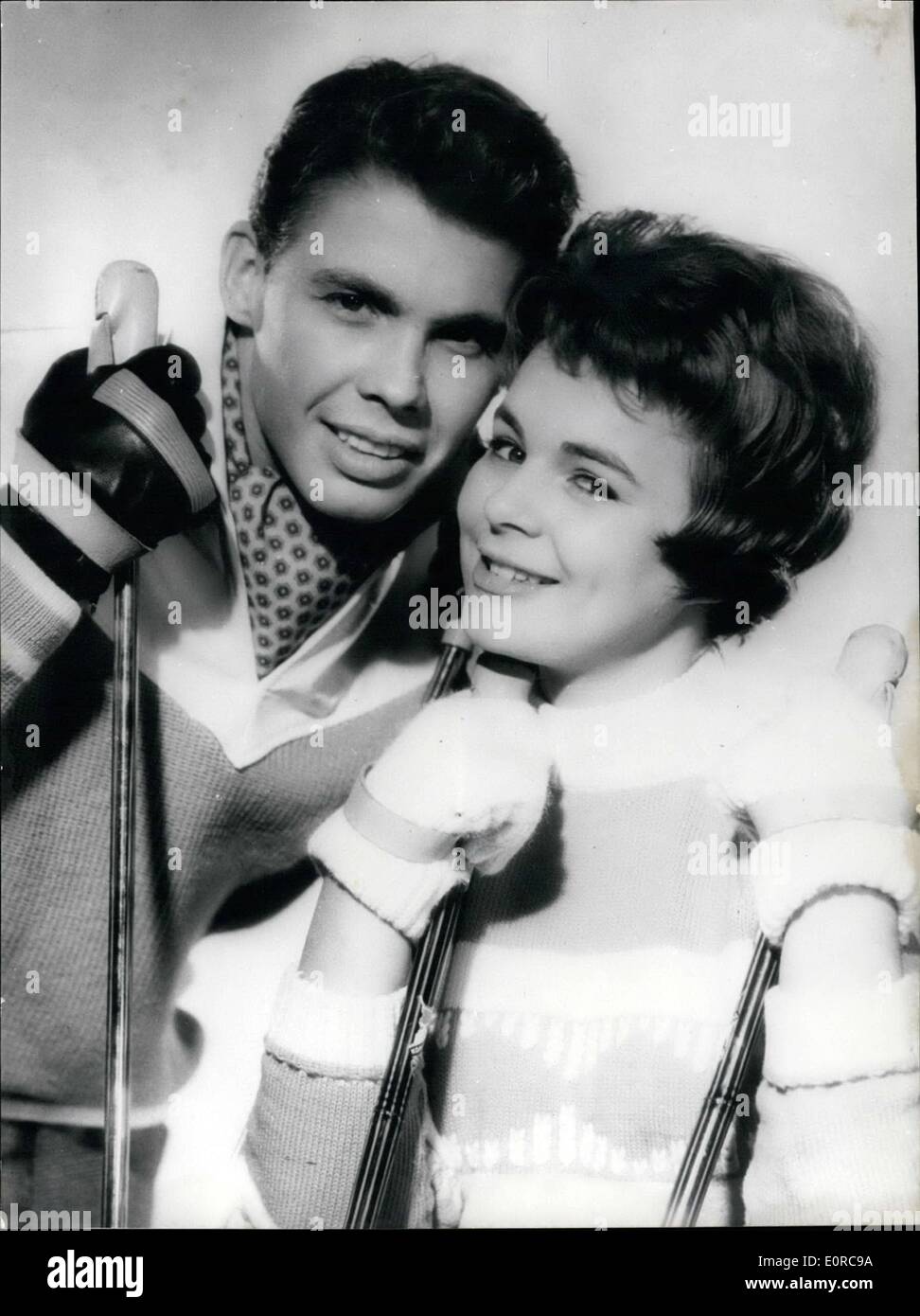 Dec. 12, 1958 - Conny and Peter: Both the German teenager - idols the ...