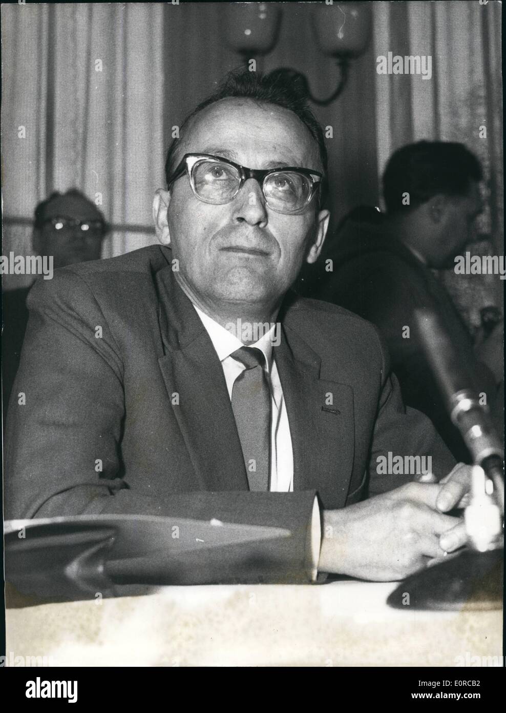 Jan. 01, 1959 - Functionary of the East-German espionage net flew from ...