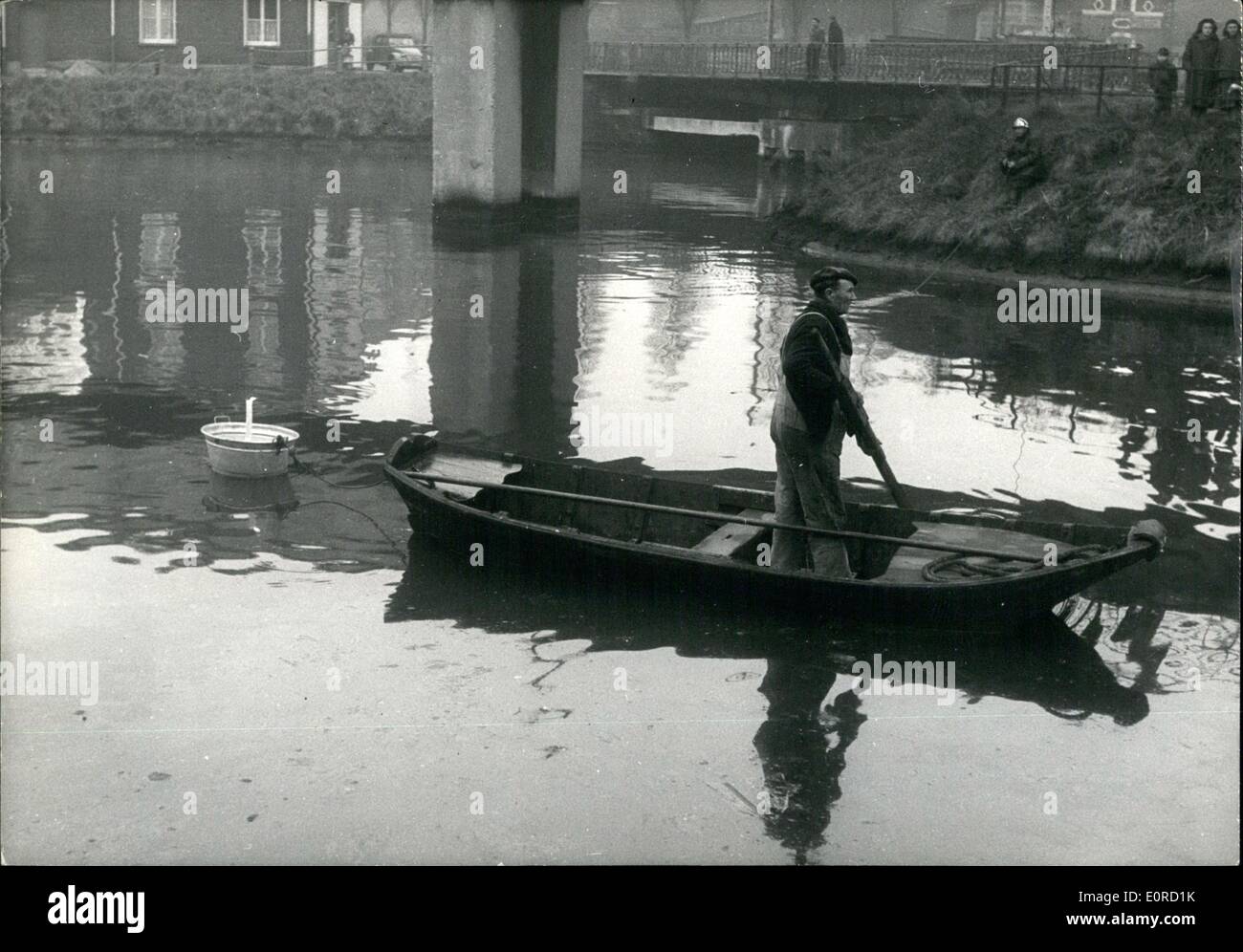Feb. 02, 1959 - Bargeman revives old custom: A Lille bargeman revived a ...