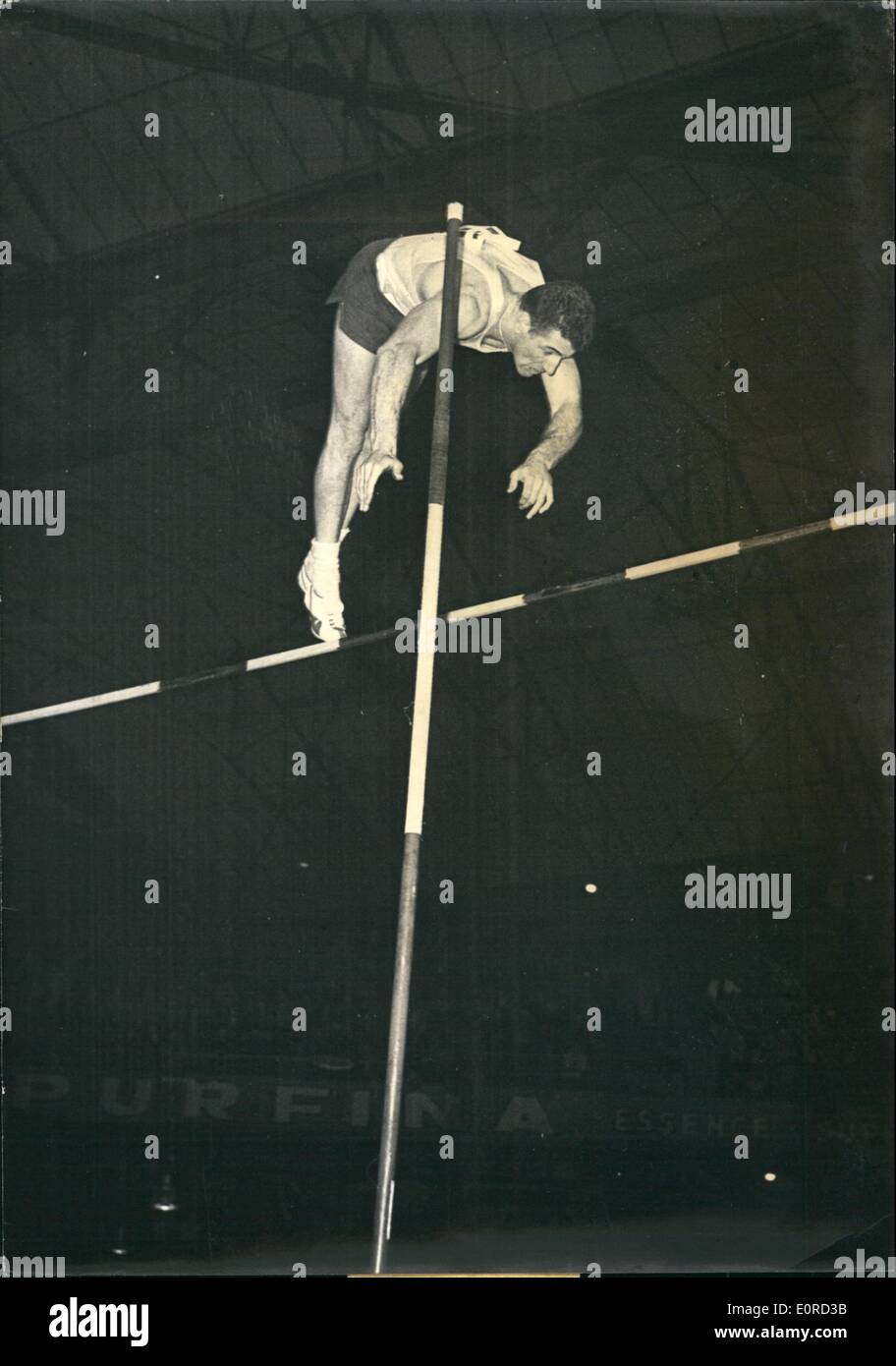 Mar. 03, 1959 - International meeting of Indoor Athletics in Paris ...