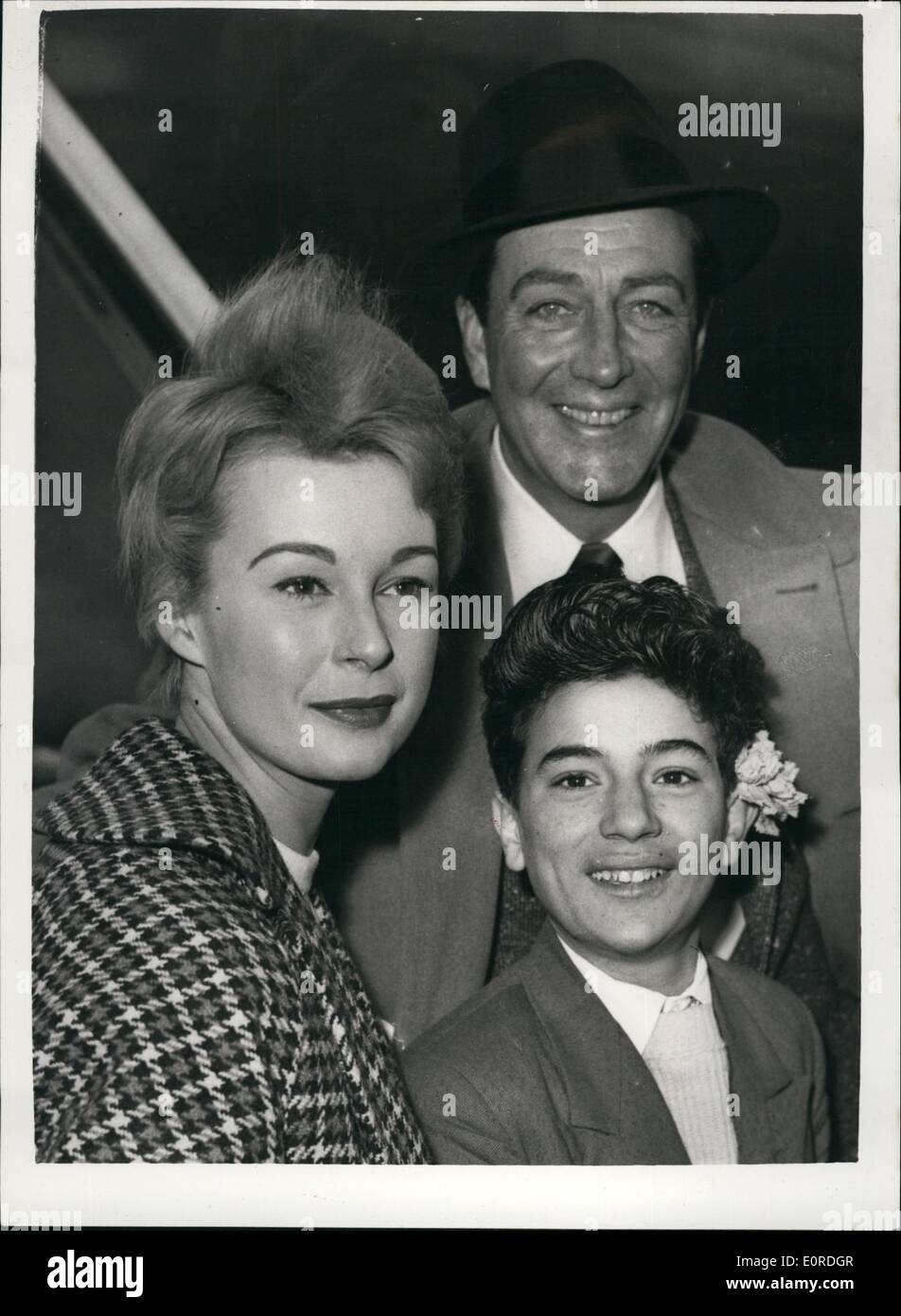 Feb. 02, 1959 - Robert Taylor And His Co-Stars Leave For Africa: Sen ...