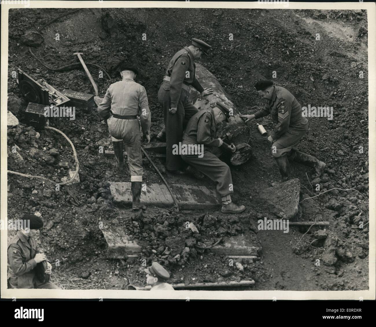 Unexploded bomb historic hi-res stock photography and images - Alamy