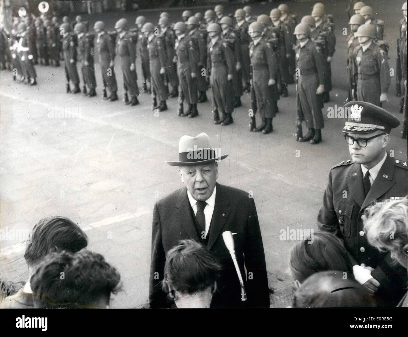 Apr. 04, 1959 - US Army Setary in Berlin. On April 16, 1959, American ...