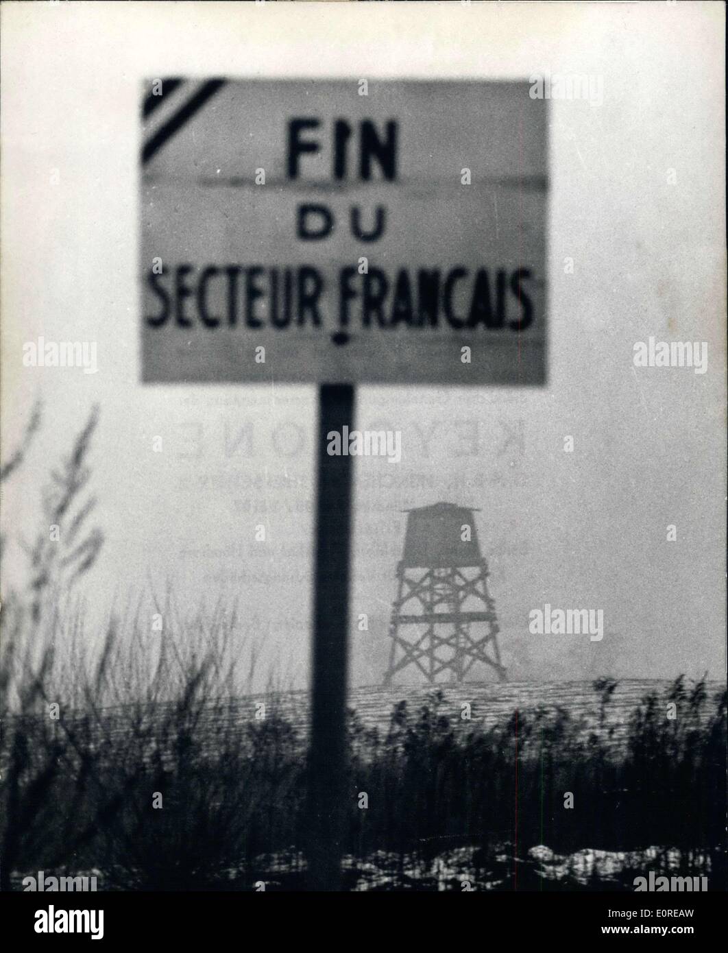 Feb. 23, 1959 - That is scene of the today Berlin: The table says ;this ...