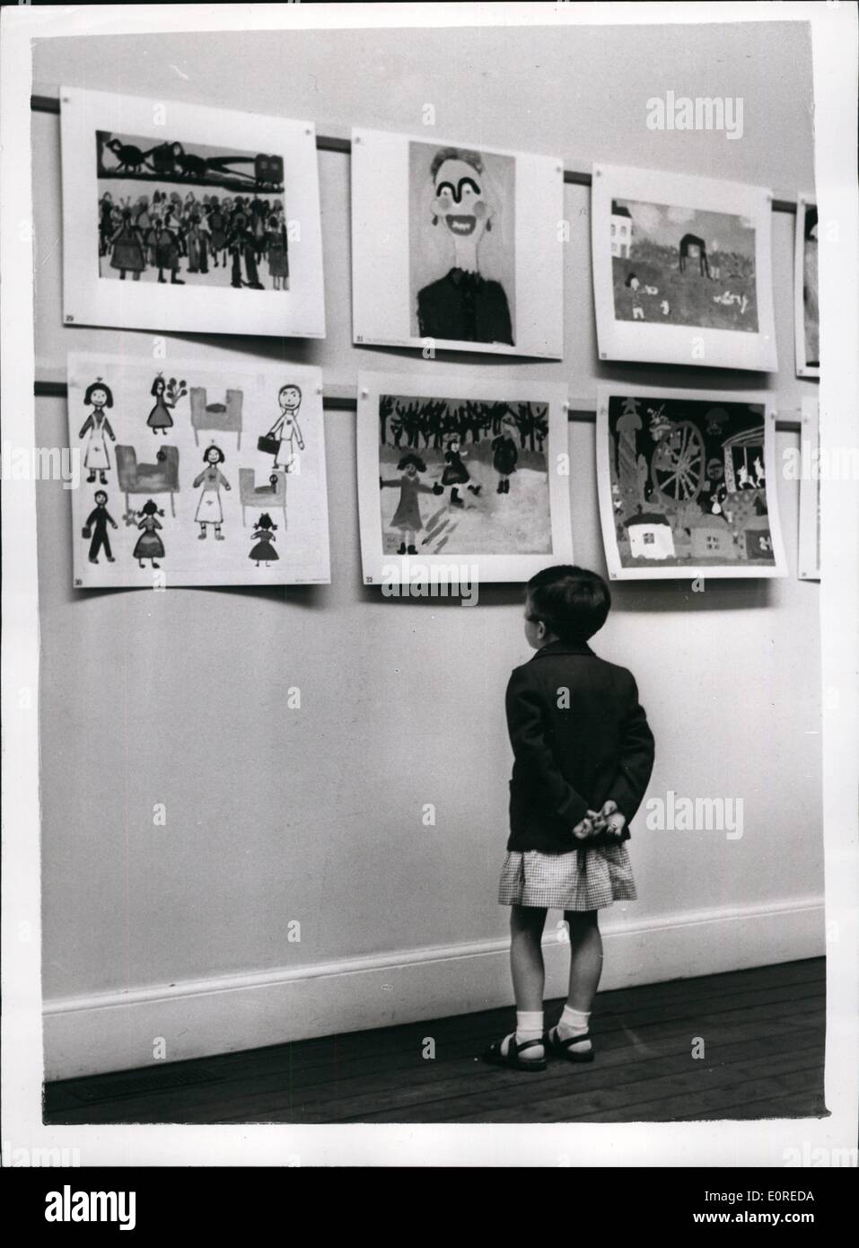 Apr. 04, 1959 - Press view of children's Art Exhibition: A press view ...