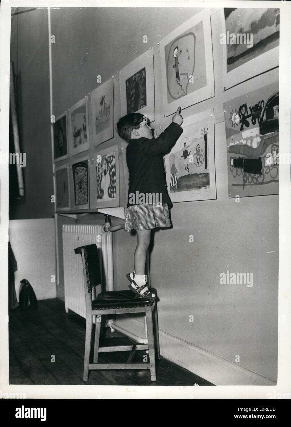 Apr. 04, 1959 - Press view of children's Art Exhibition: A press view ...