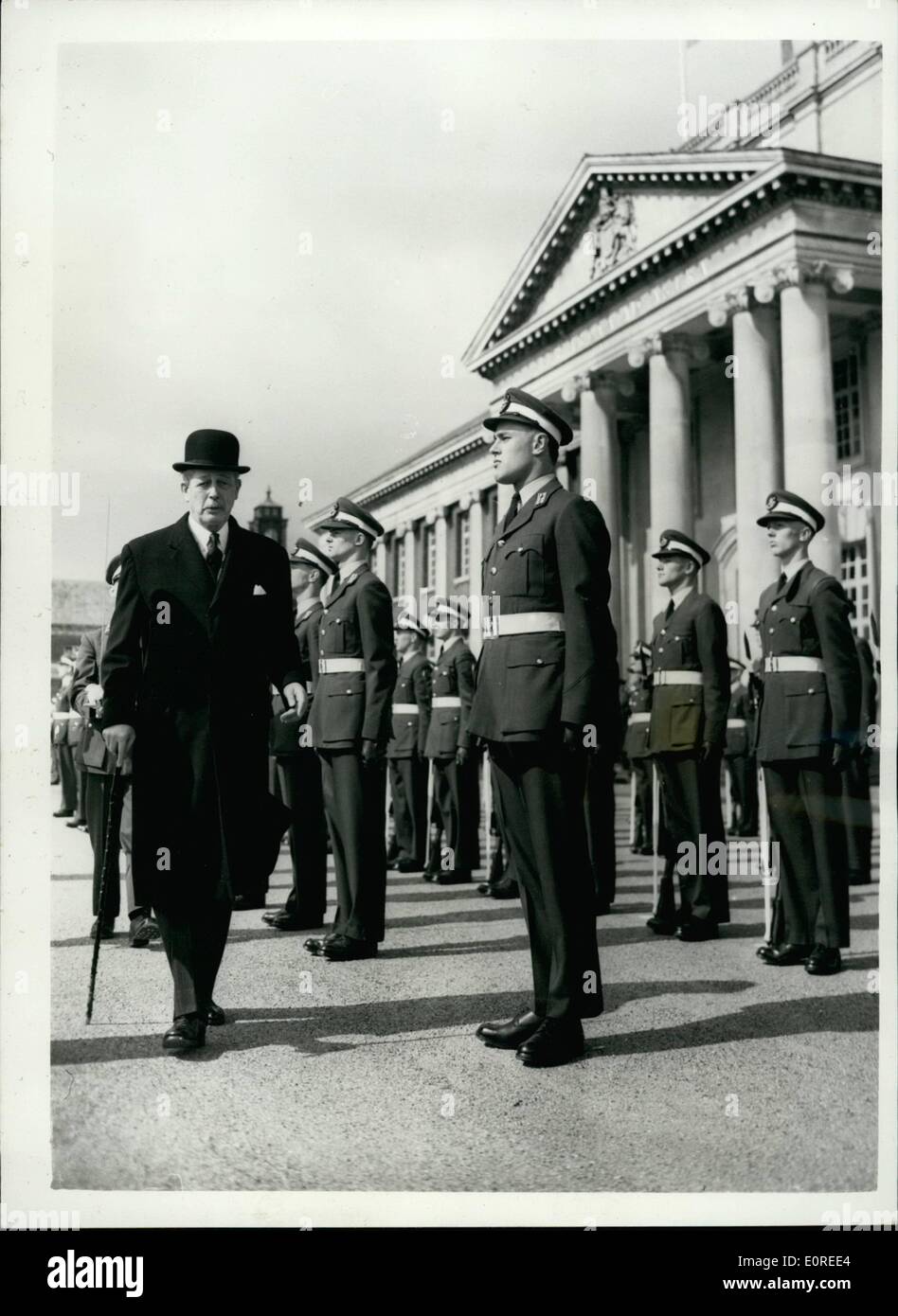 Apr. 04, 1959 - The Prime Minister Flies By Comet 11 To Visits The R.A ...