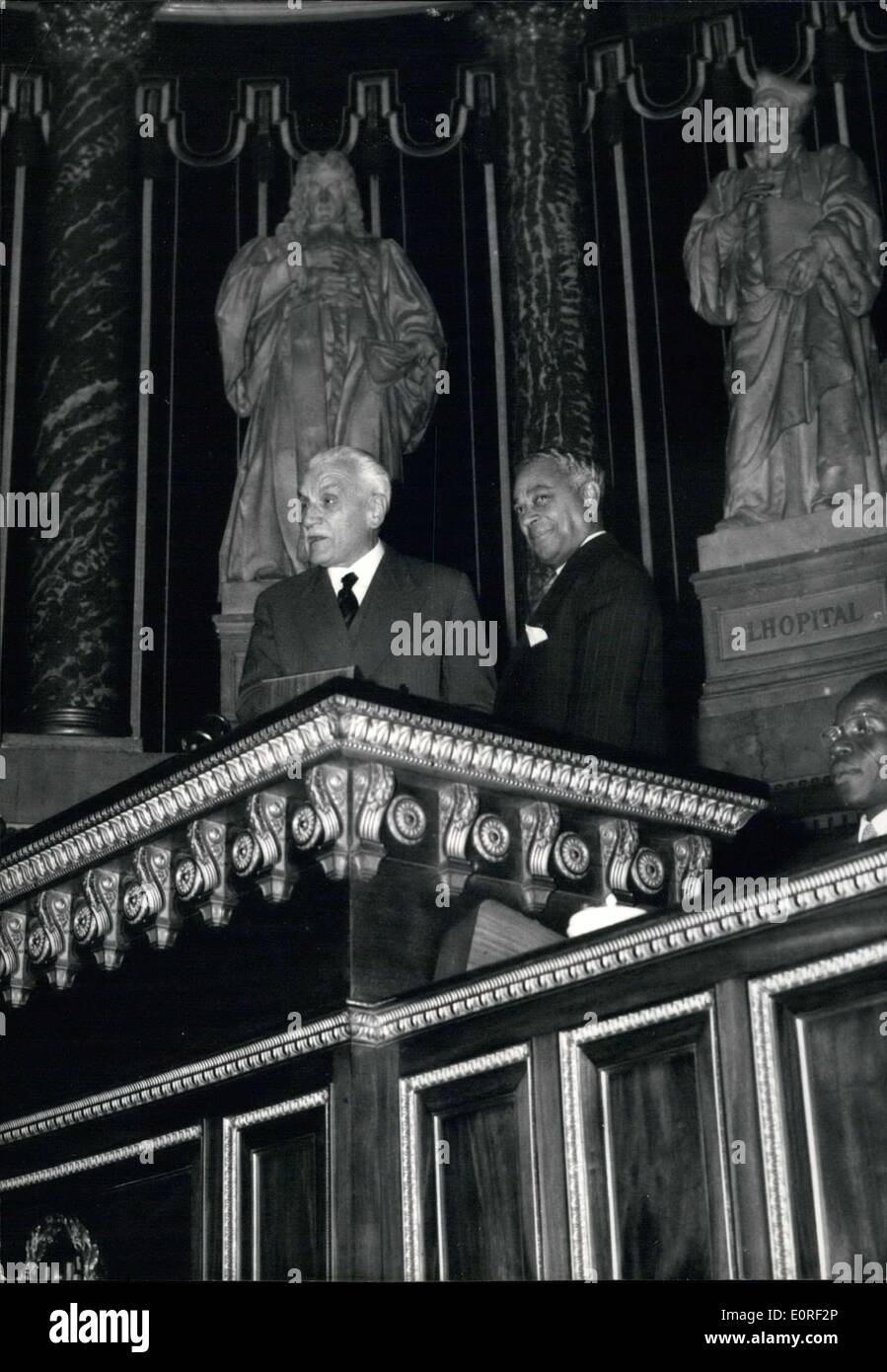 Apr. 28, 1959 - The first Senate of the 5th Republic of Luxembourg ...