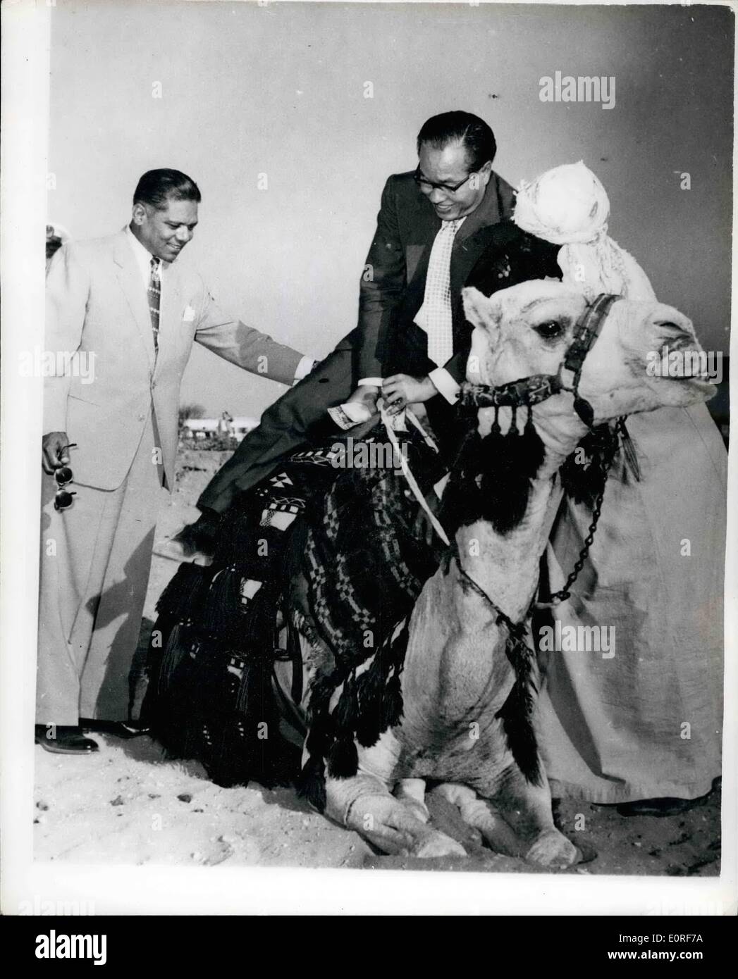 Jun. 06, 1959 - Prime Minister of Burma Visits the Pyramids of Egypt ...