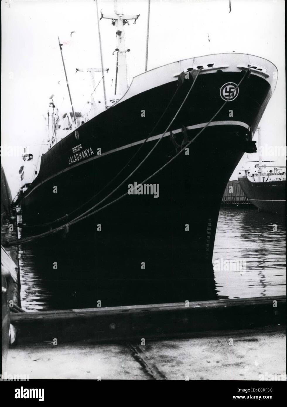 1959 freighter ship hi-res stock photography and images - Alamy