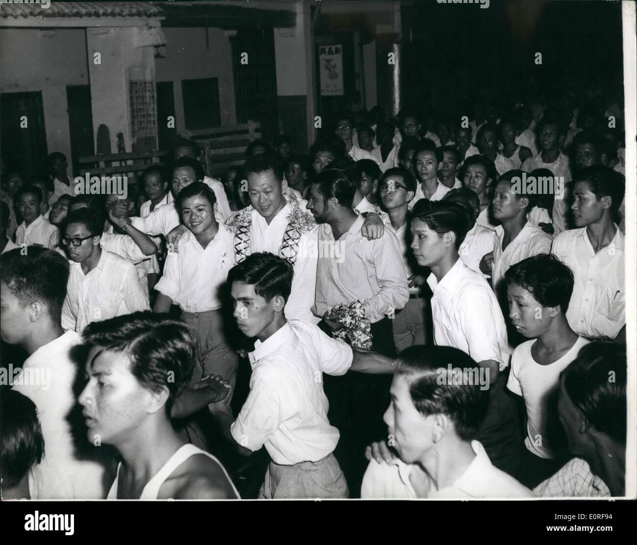 Jun. 06, 1959 - Success for people's action party in Singapore ...