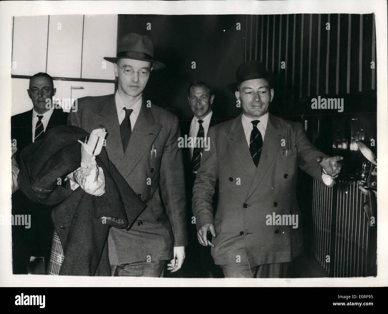 Jun. 06, 1959 - FUCHS FLIES TO EAST BERLIN. Atom spy Klaus Fuchs flew ...