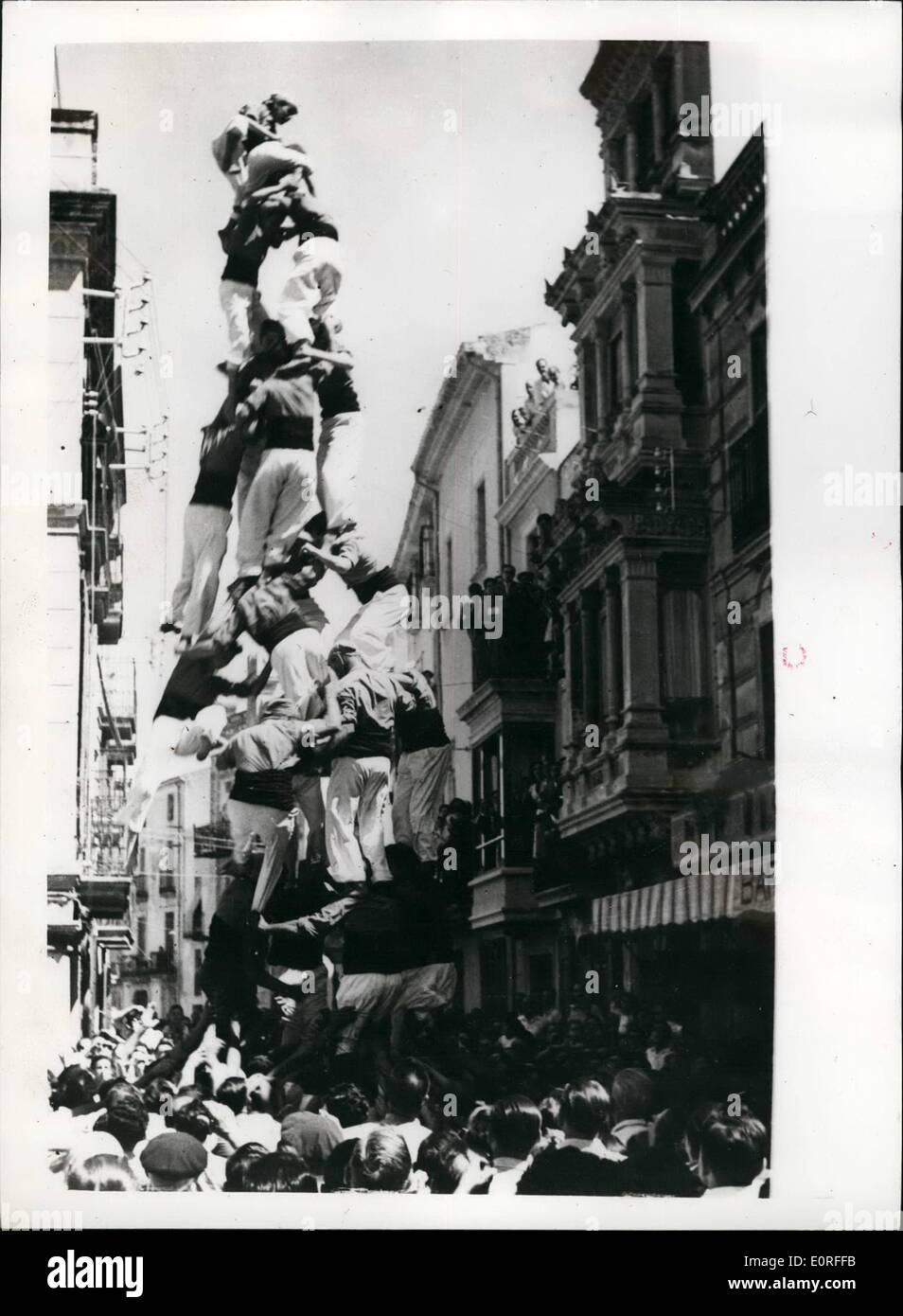 May 05, 1959 - The Human Pylon - Of Catalonia.:The traditional folkkore ...