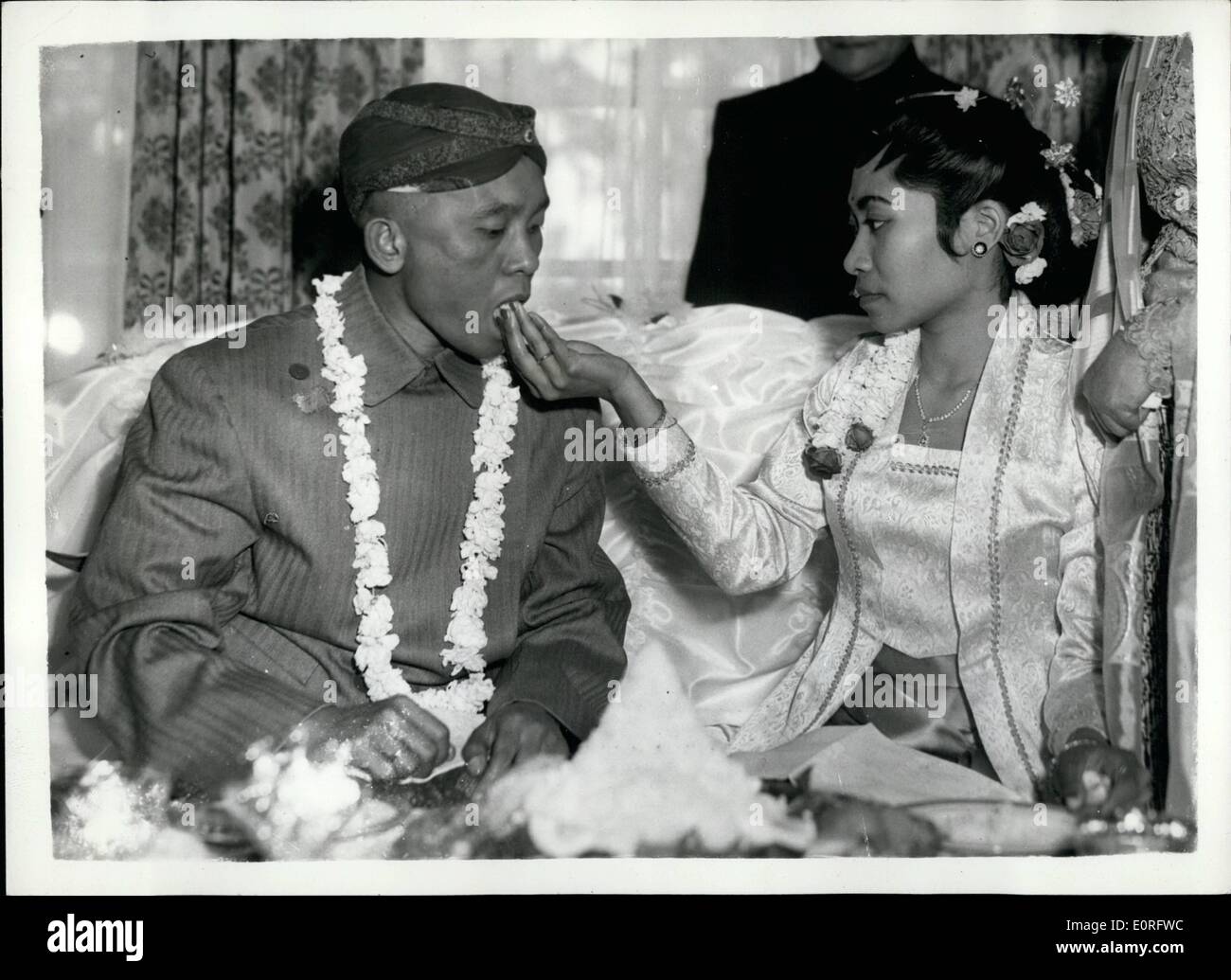 May 05, 1959 - The Indonesian Ambassador's ward marries at an Islamic ...