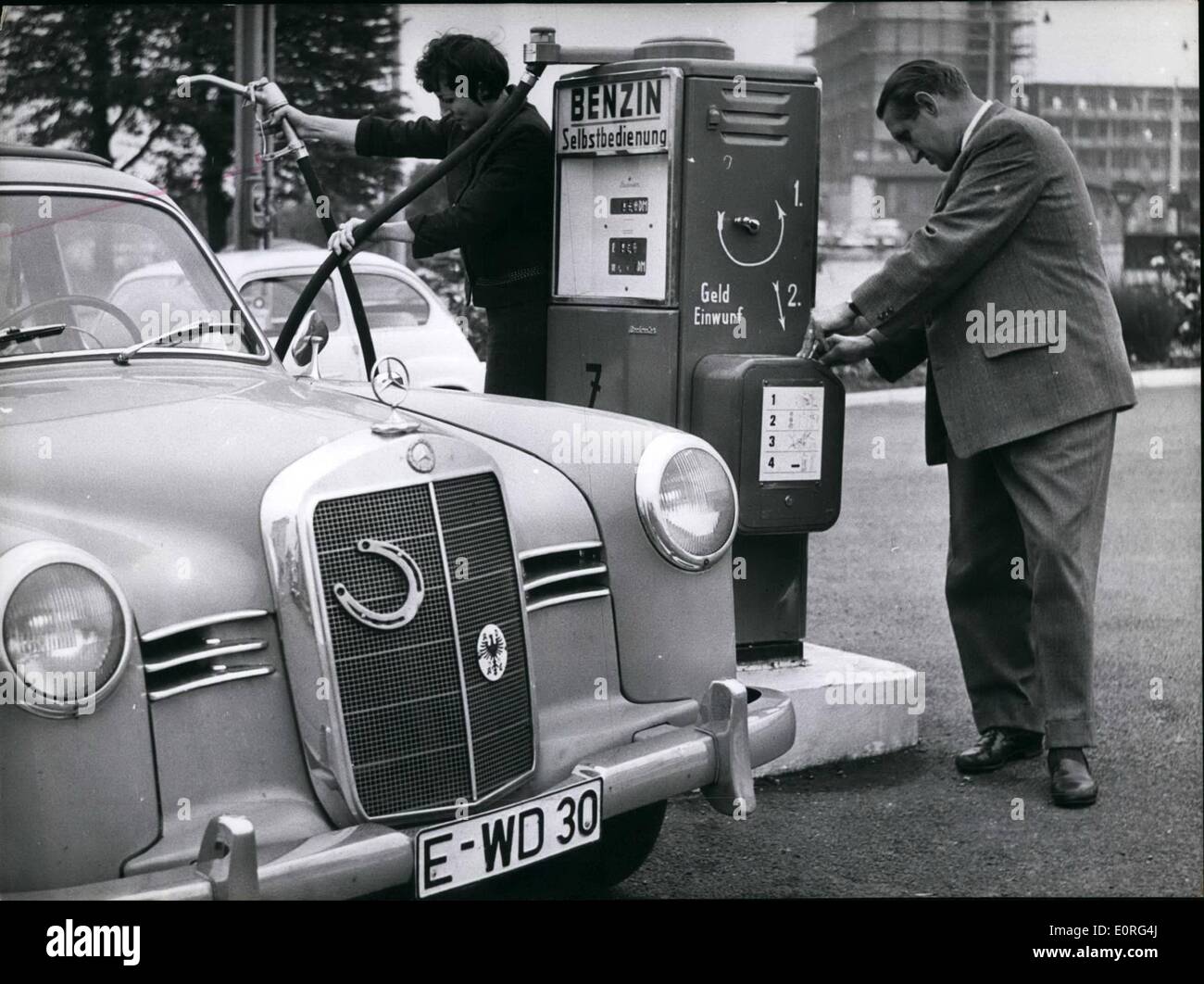 Petrol automatons now also in germany hi-res stock photography and ...
