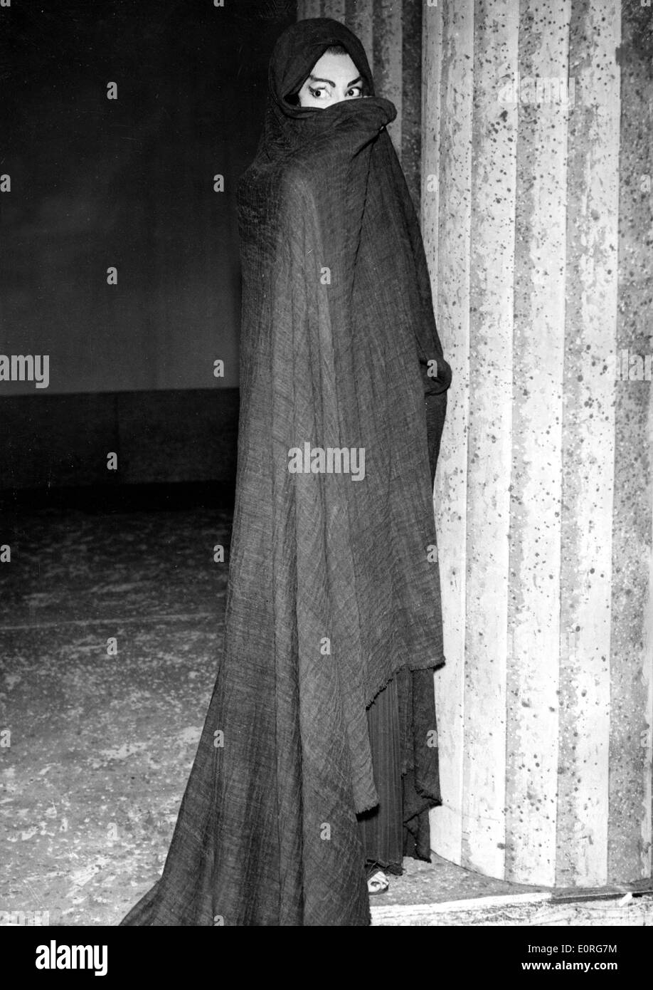 Maria Callas rehearsing 'Medea' in Covent Garden Stock Photo - Alamy