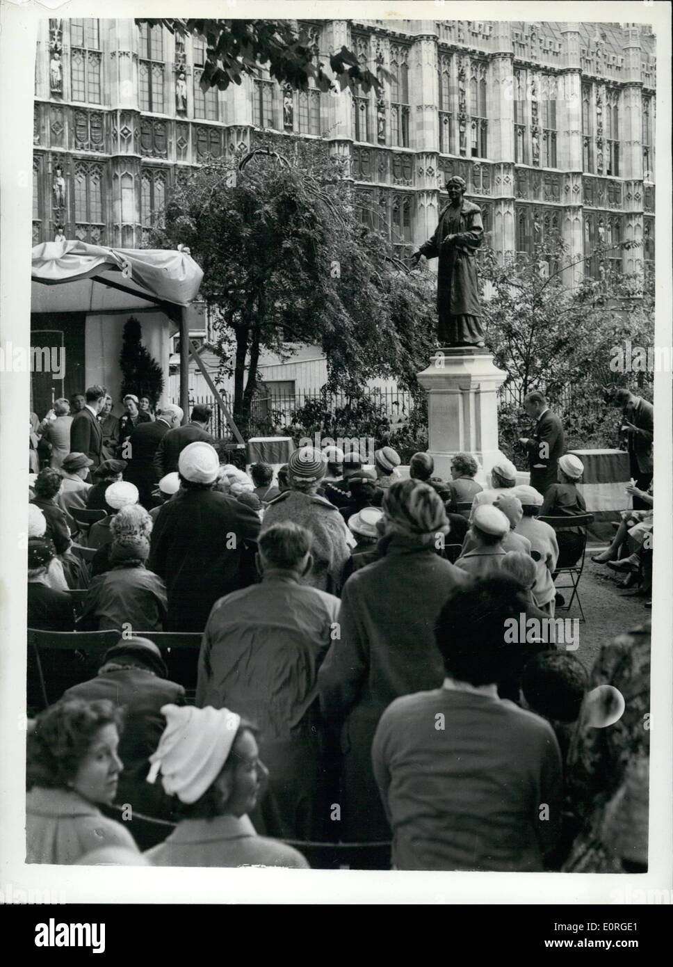 Jul. 07, 1959 - New memorial to Dame Christable Pankhurst Unveiled. A ...
