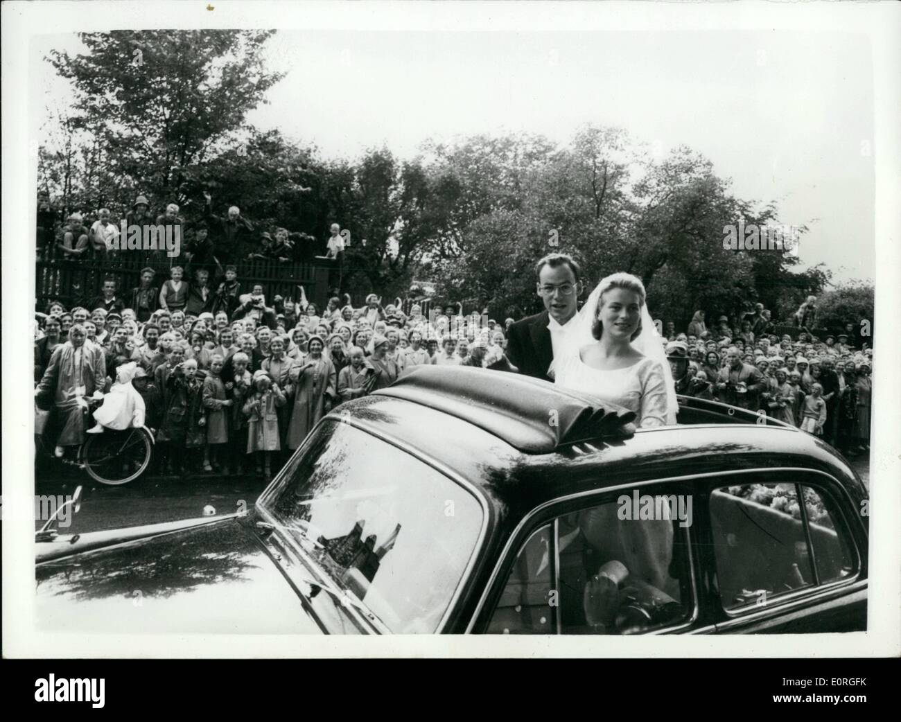 Aug. 08, 1959 - The Rockefeller Wedding in South Norway. : Anne MArie ...