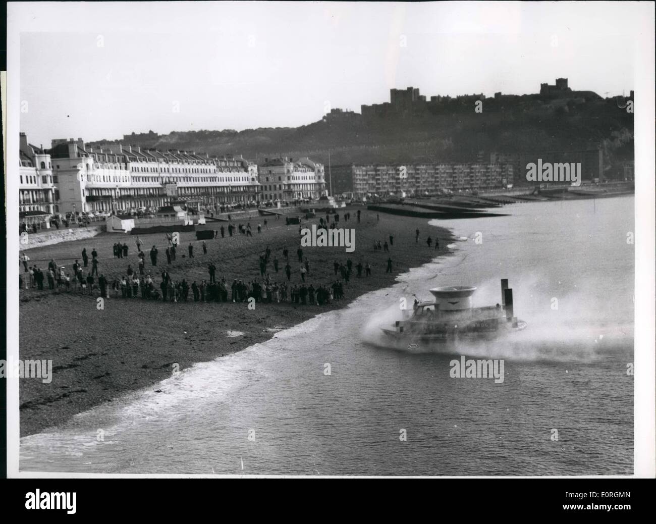 Jul. 07, 1959 - Britain's 'Flying Saucer' Cross The Channel: Britain's ...