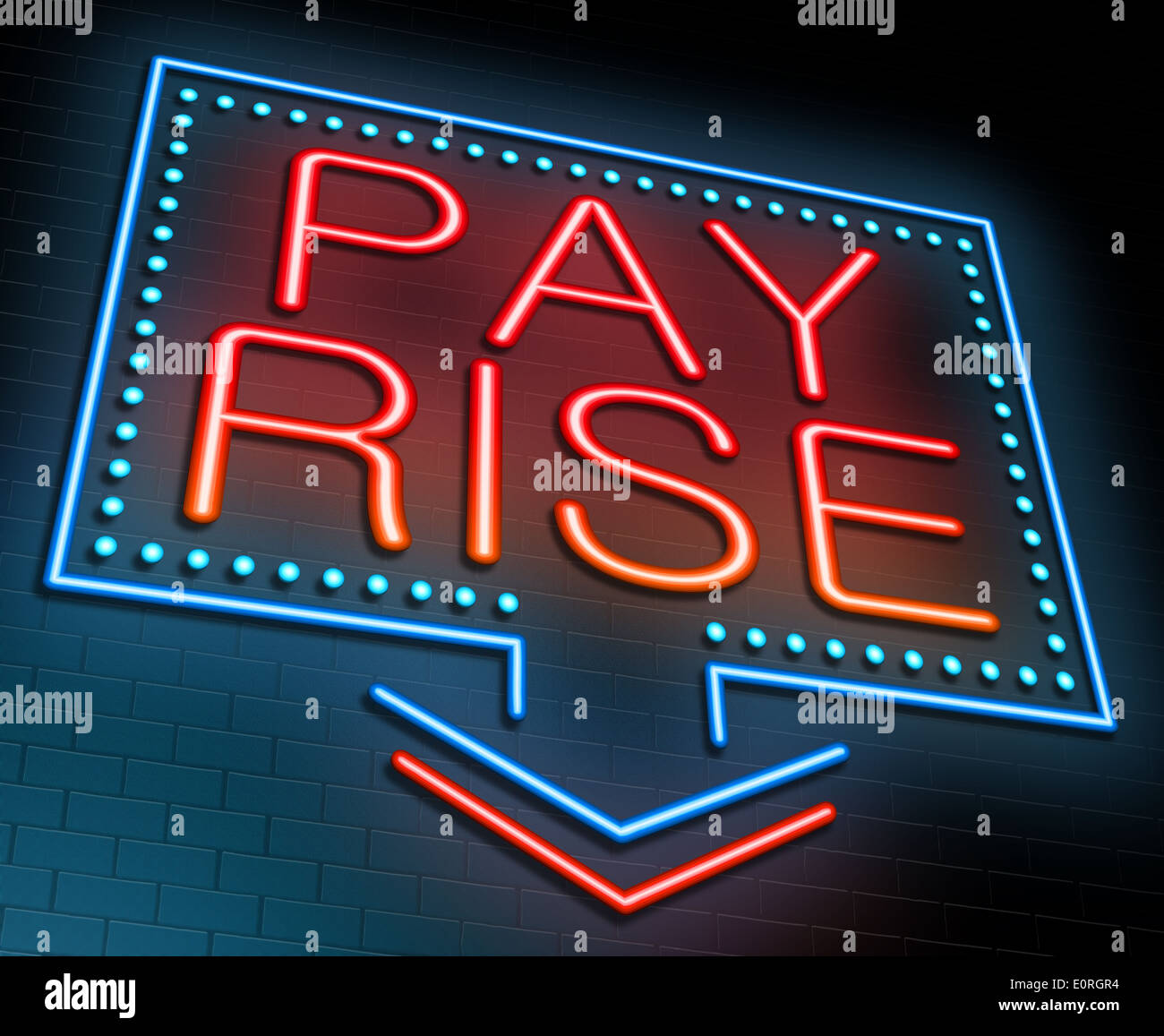 Pay rise concept Stock Photo - Alamy